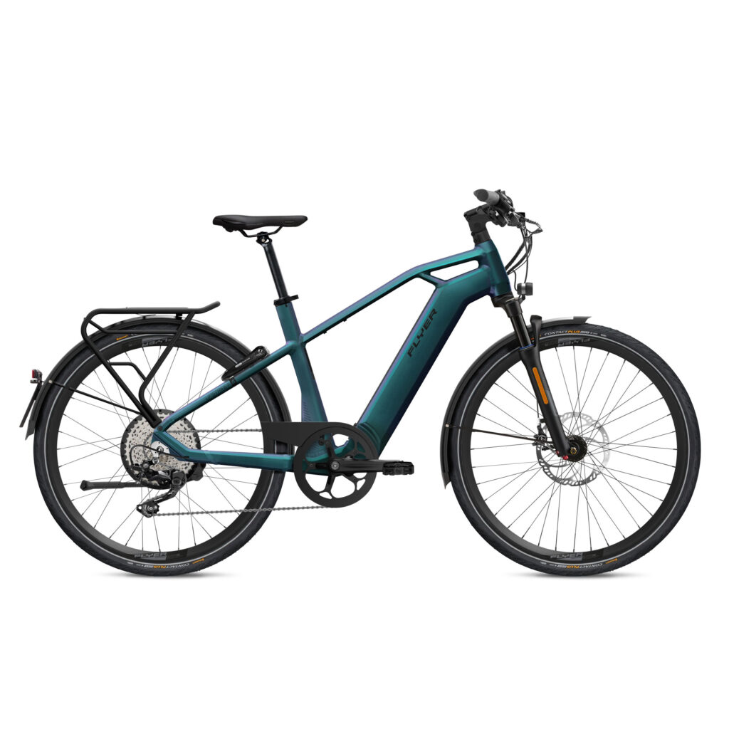 Flyer Upstreet 6 7 10 HS Tourenbike 45 Kmh Blue Glanz M 2022 flyer-upstreet-6-7-10-hs-tourenbike-45-kmh-blue-glanz-m-2022